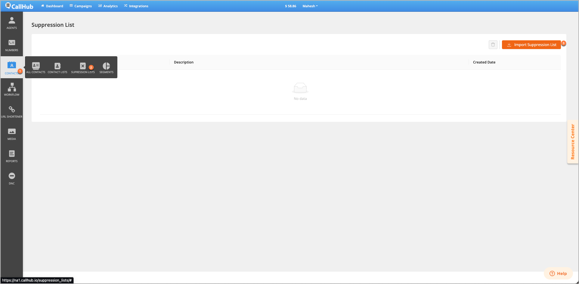 Suppression Lists for Call Center campaigns – CallHub Customer Support