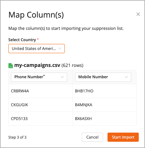 Suppression Lists for Call Center campaigns – CallHub Customer Support
